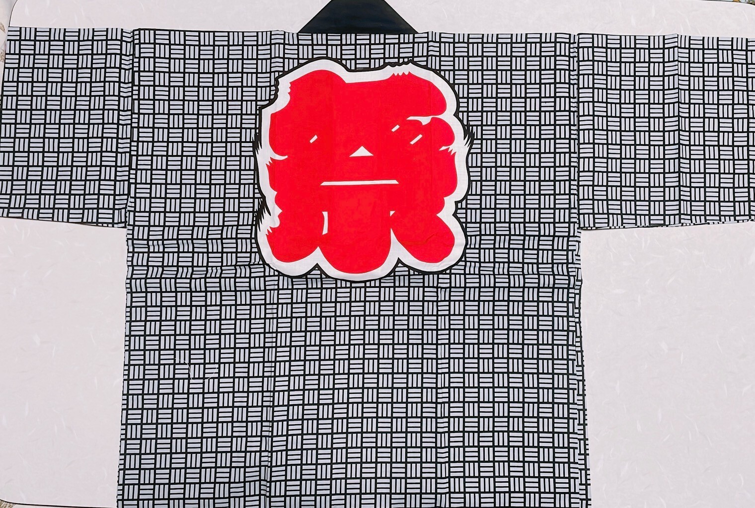 HAPPI Japanese Festival Coat Kimono Matsuri Traditional Pattern Jacket ...