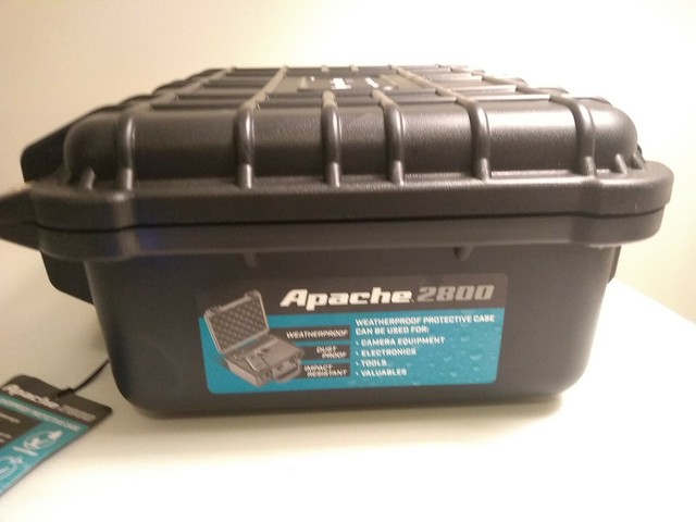 Apache 2800 Weatherproof Impact Resistant Protective Case Black 64551 ...