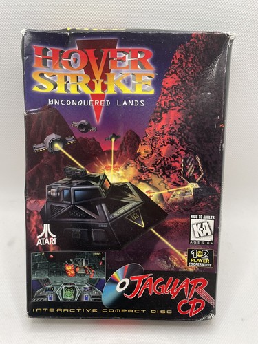 Hover Strike: Unconquered Lands (Atari Jaguar CD, 1995) - Mint Disc | eBay