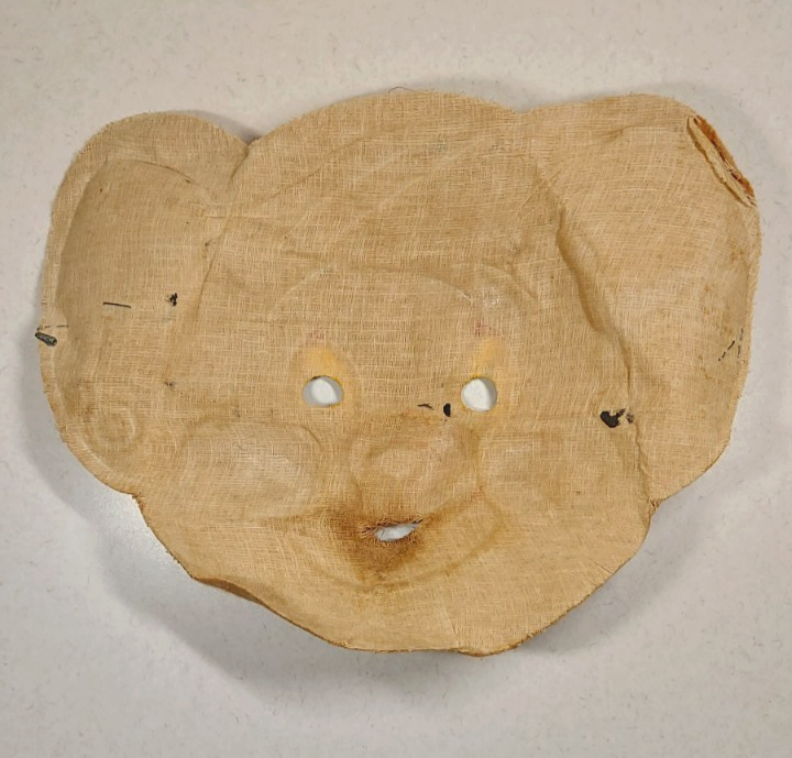 Tom & Jerry - Jerry the Mouse Vintage Halloween Mask Gauze Cheesecloth ...