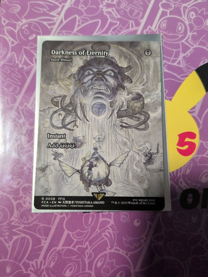 Magic The Gathering - Final Fantasy - Darkness of Eternity (Borderless ...