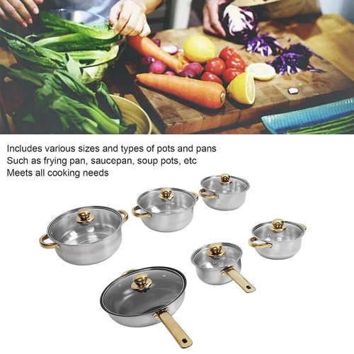 Induction Stainless Steel Cookware Set, 20 Piece Pots Pans with Lids ...