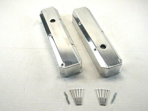Chrysler Mopar 340 360 Fabricated Aluminum Valve Covers Polished ...
