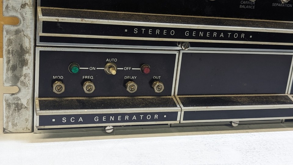 Vintage RCE BTE 15a broadcast radio FM exciter mainframe | eBay