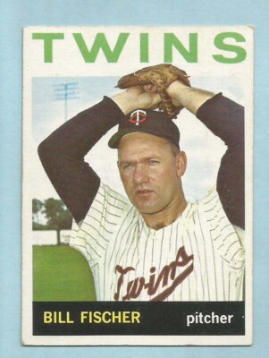 1964 Topps Baseball Bill Fischer #409 Minnesota Twins EX/MT | eBay