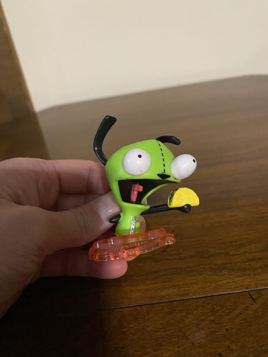 Invader Zim Gir Dog Cheap 20cm Alien ET 3D Eyes Green Invader ZIM GIR