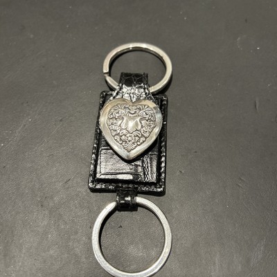 Brighton Heart Leather Valet Keyfob | eBay