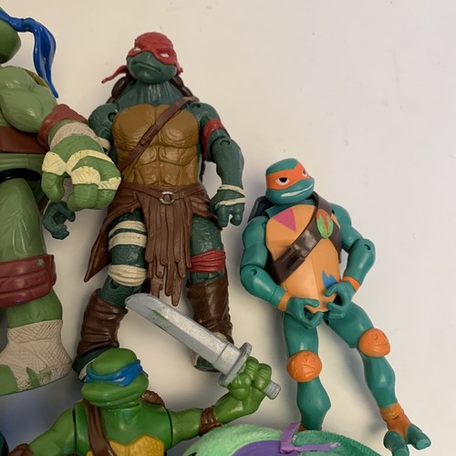 Lot Teenage Mutant Ninja Turtle Half Shell Heroes Action Figures TMNT ...
