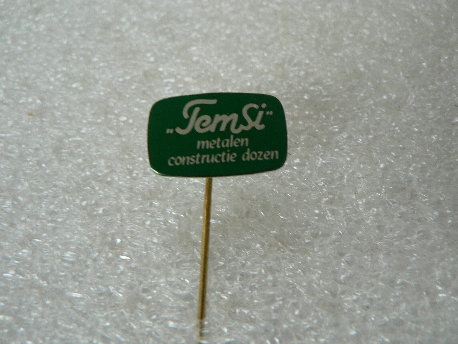 PINS,SPELDJES 50'S/60'S/70'S TEMSI METALEN CONSTRUCTIE BOUWDOZEN ...