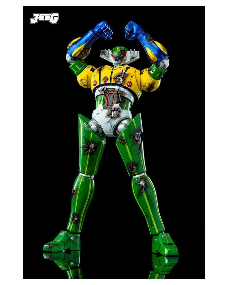 Kotetsu Steel Jeeg Robot D' Steel Battle Damaged Ver. DFS075 KING ARTS Diecast | eBay