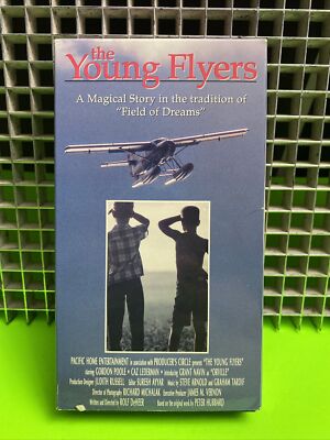 The Young Flyers VHS Tiger Moth Airplane Magical Family Story RARE ...