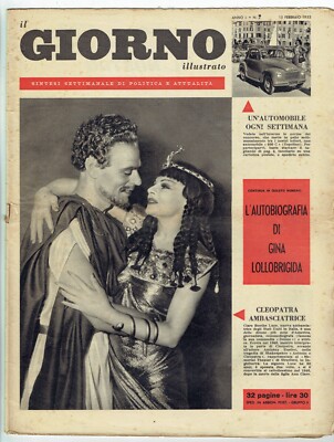 IL GIORNO ILLUSTRATO 1953/2=CLARE BOOTH LUCE ANTHONY EUSTREL=BALIE ...