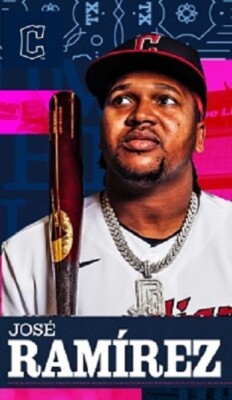 Jose Ramirez Cleveland Guardians Baseball Refrigerator Magnet #04 | eBay