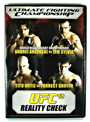 UFC #59 Reality Check ( DVD 2007 ) Andrei Arlovski vs Tim Sylvia ...