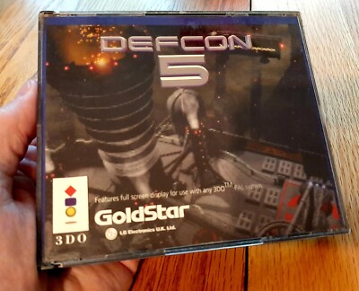 3DO Defcon 5 UK PAL exclusive English release! - Flawless 20+ year E ...