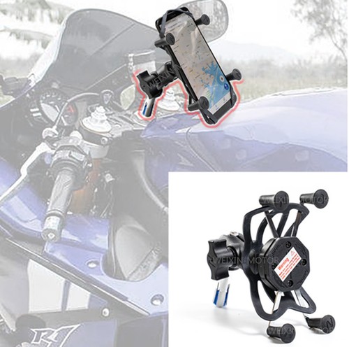 GPS Navigation Frame Phone Holder Mount Bracket For For YAMAHA YZF R1 ...