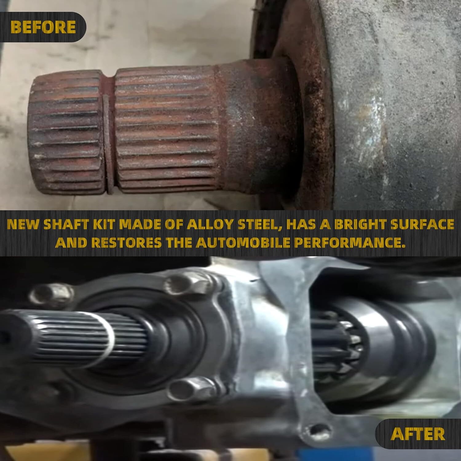 Front Right Axle Intermediate Shaft Inner Shaft Kit For 12-22 Dodge Ram ...