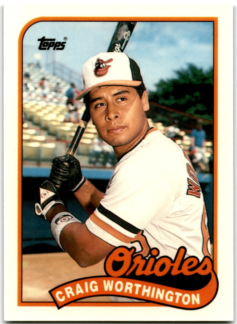1989 Topps Tiffany Craig Worthington Baltimore Orioles | eBay