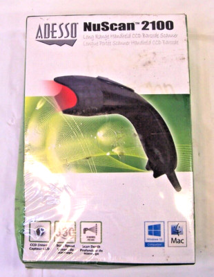 Adesso NUSCAN 2100 Barcode Scanner, NEW | eBay