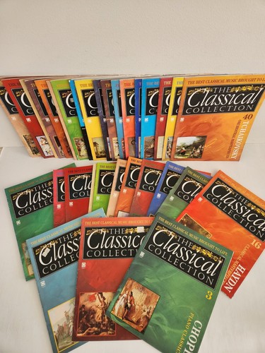 The Classical Collection Magazines 34 Bulk Bundle Classical Masters ...