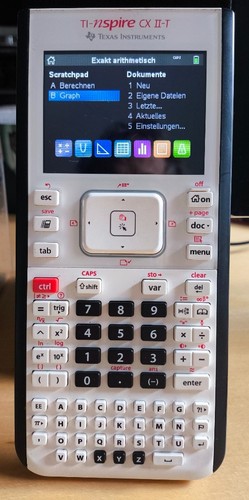 Texas Instruments TI-Nspire CX II-T Grafischer Taschenrechner incl ...