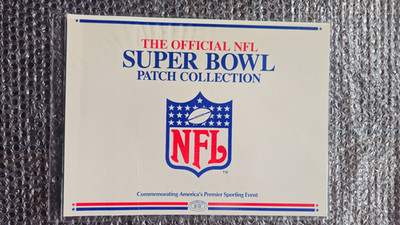 Official NFL Super Bowl Patch Collection – For Your Kid and the Kid in ...