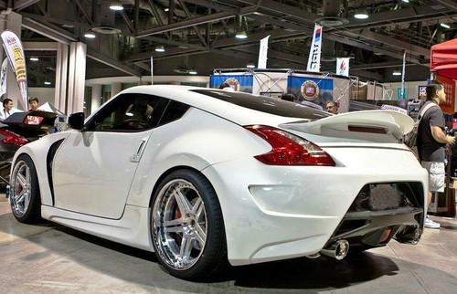 Fiberglass FRP Duck Tail Duckbill Spoiler Wing for Nissan 370Z Z34 ...
