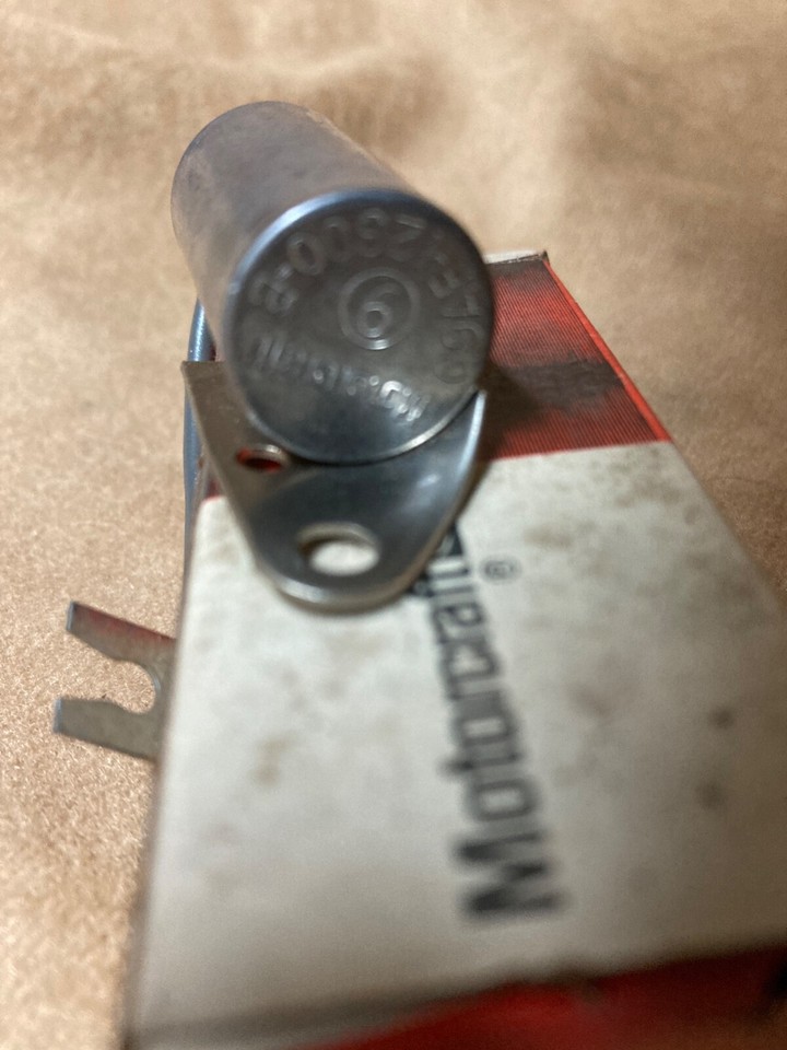 1960-1974 Ford Lincoln Pantera NOS Motorcraft distributor condenser ...