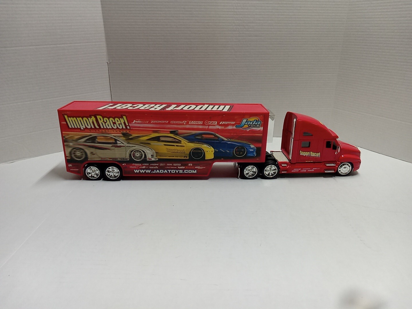 Jada 1:32 Baller Hauler Hot Rigz Import Racer Kenworth T2000 With Rims ...