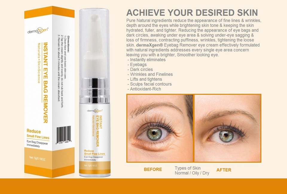 INSTANT EYEBAG REMOVER, DARK CIRCLES, FINE LINES, PUFFINESS, ANTI ...