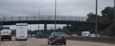 Photo 6x4 Footbridge over the M25 West Byfleet c2010 | eBay UK