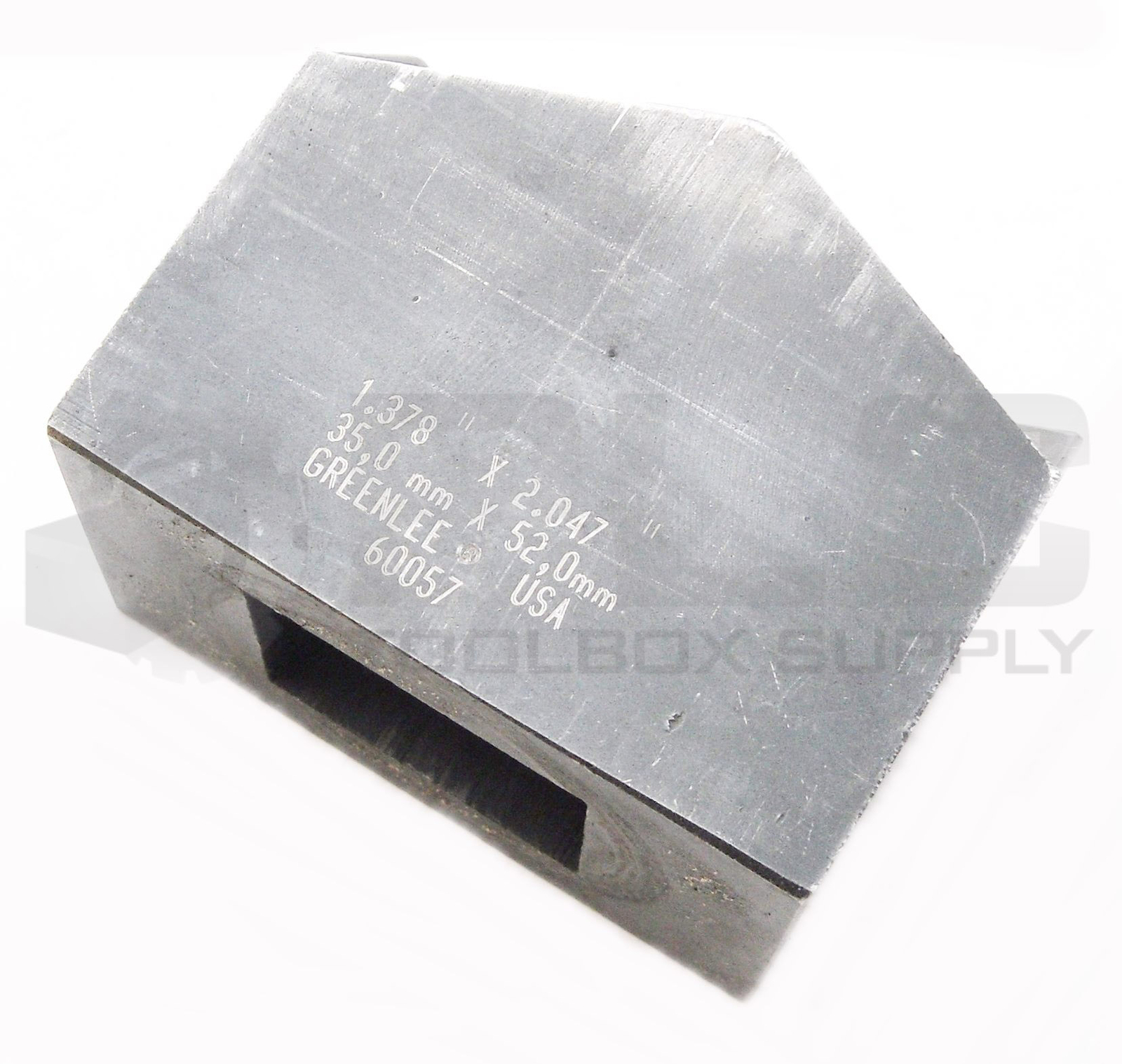 GREENLEE 60057 RECTANGULAR REPLACEMENT PUNCH 1.378" X 2.047" 35,0mm X ...