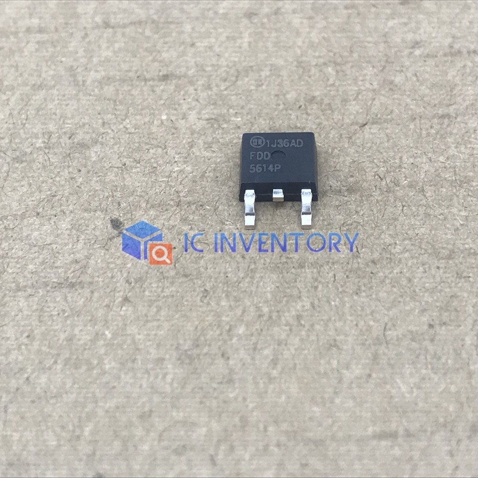5PCS FDD5614P MOSFET P-CH 60V 15A DPAK 5614 FDD5614 | eBay