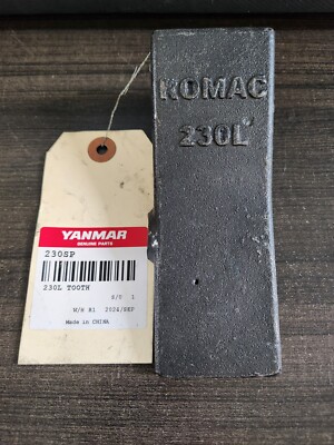 230SP Yanmar 230L Bucket Tooth | eBay