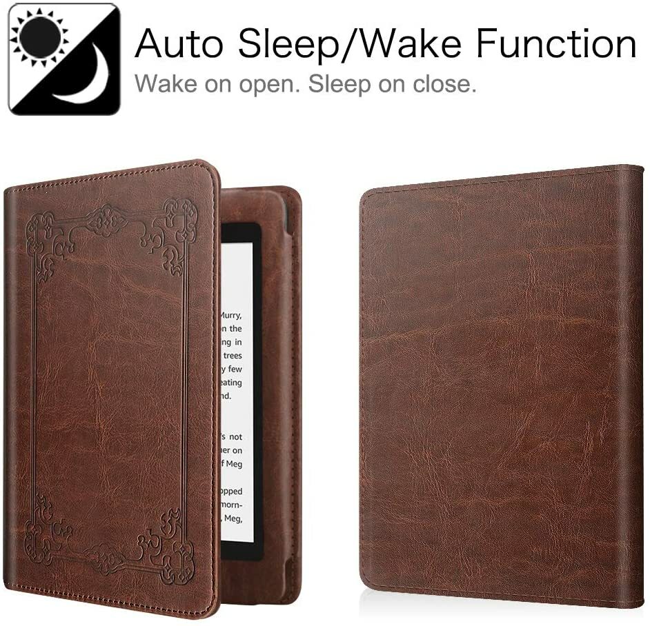 For All-New Amazon Kindle Paperwhite 10th Gen 2018 PU Leather Folio ...