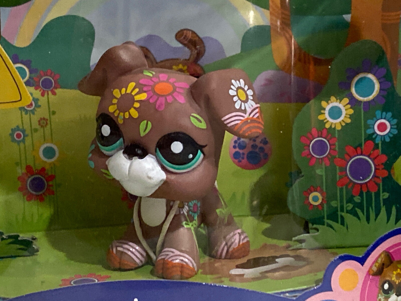 LITTLEST PET SHOP 1840 TATOOS BOXER PET NIB LPS | eBay