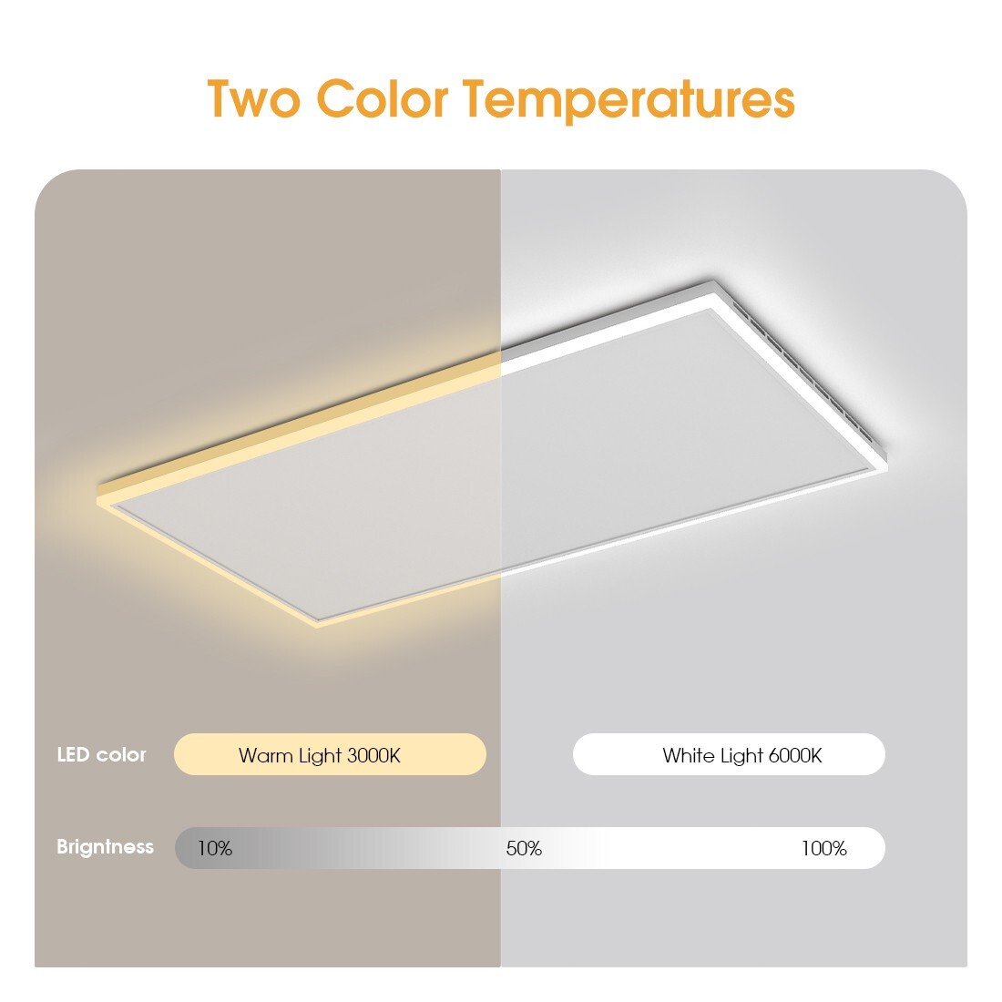 420W Infrared Electric Heating Panel Ceiling Heater With Timer ...