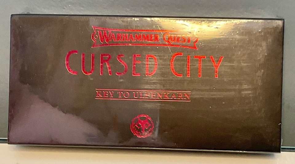 Games Workshop Warhammer Quest Cursed City Key To Ulfenkarn Limited Ed ...