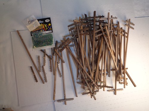 O Scale Lot of Wooden Scratch Built Telephone Poles | eBay