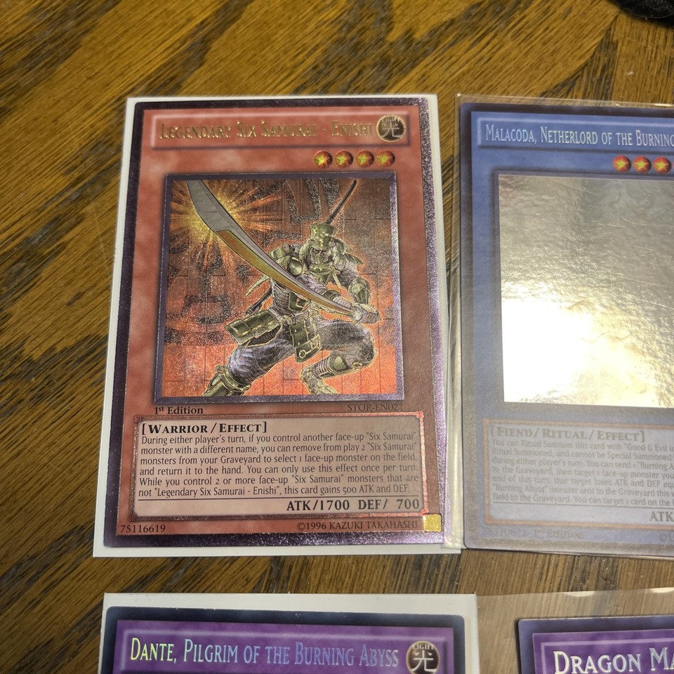 Yu-Gi-Oh! Card Lot Ultimate Rates UTR Ghost Rare, SCR Black Luster ...