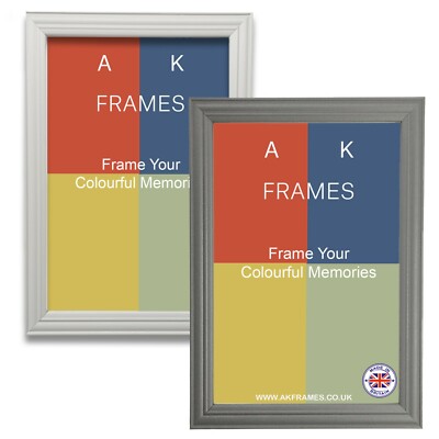 Grey Picture Frames Modern Home decor Photo Poster Frame A1 A2 A3 A4 A5 ...