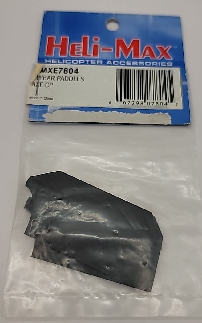 Heli-Max RC Helicopter AXE CP HMXE7804 Flybar Paddles Radio Control ...