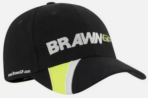 BRAWN GP F1 FORMULA ONE Grand Prix HENRI LLOYD BLACK BASEBALL CAP OSF ...