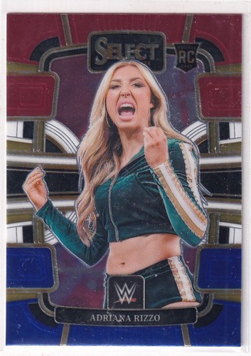2024 Panini Select WWE #9 Adriana Rizzo Red and Blue | eBay