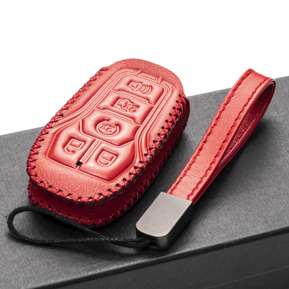 Vitodeco Leather Key Case for 2015-2017 Ford Fusion,Explorer,Escape ...