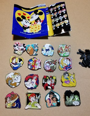 Disney Pins Couples Mystery Pack Series 16 Pin Complete Set AUTHENTIC ...