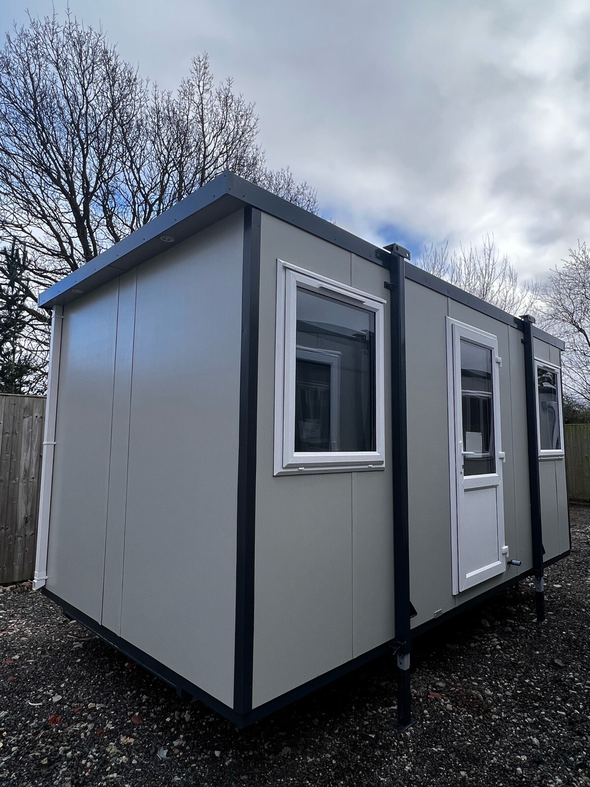 Brand new 16ft site welfare office cabin canteen staff room building ...