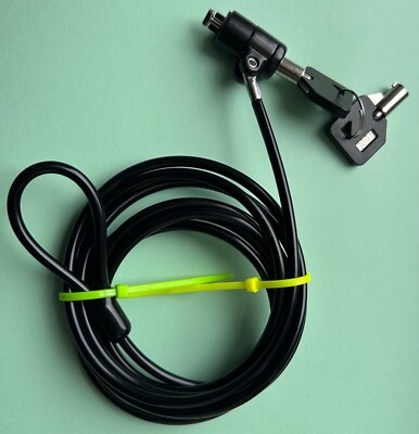 Notebook Laptop Computer Lock Security Lock Cable Chain With Keys | eBay