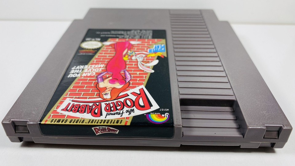 Who Framed Roger Rabbit -- NES Nintendo Original Classic Authentic Game ...