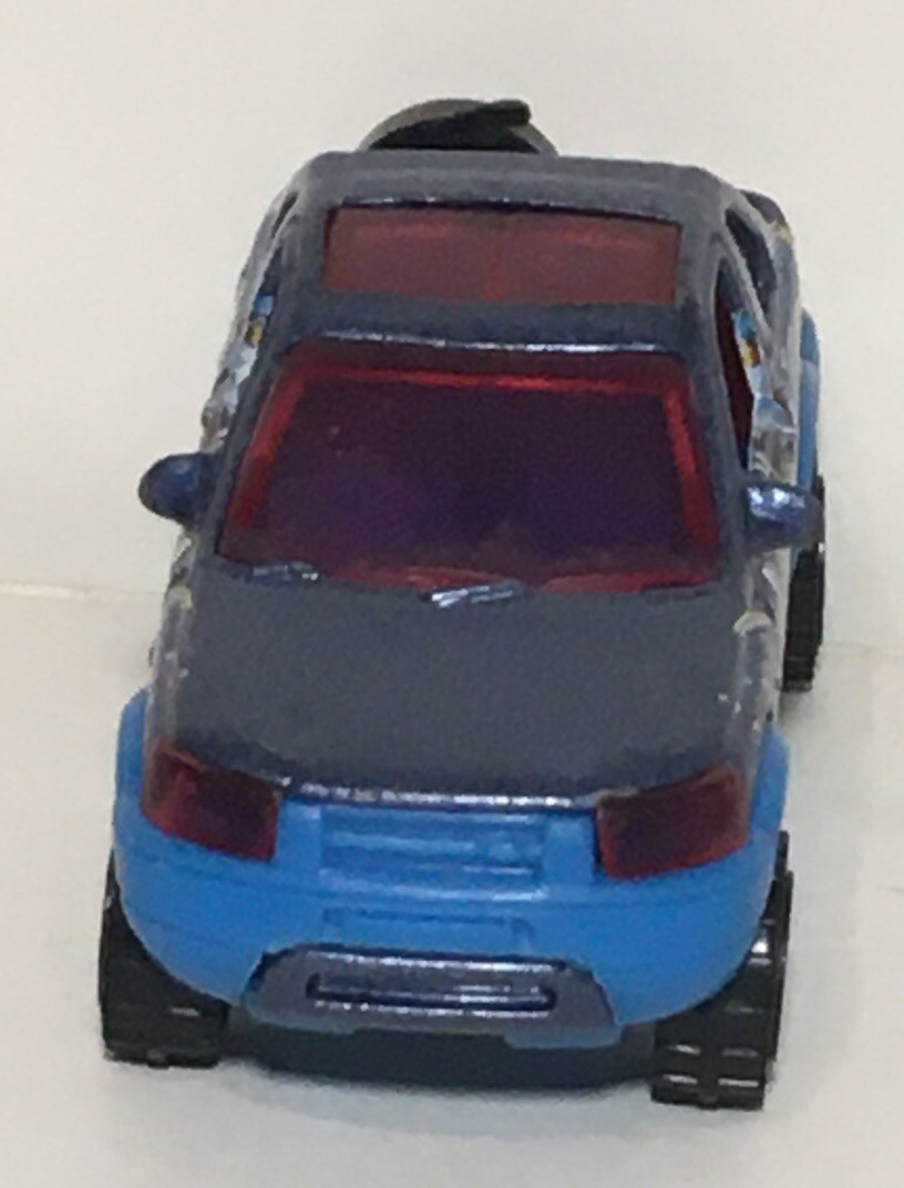 1998 MATCHBOX LAND ROVER FREELANDER TAZ TAZMANIAN DEVIL BLUE 1:59 ...